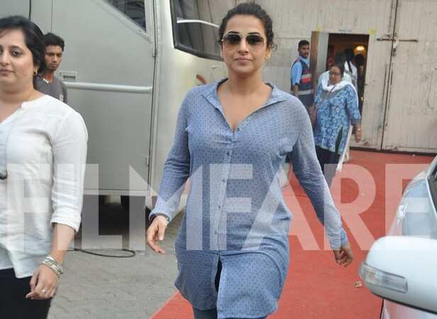 Spotted: Vidya Balan without make-up | Filmfare.com