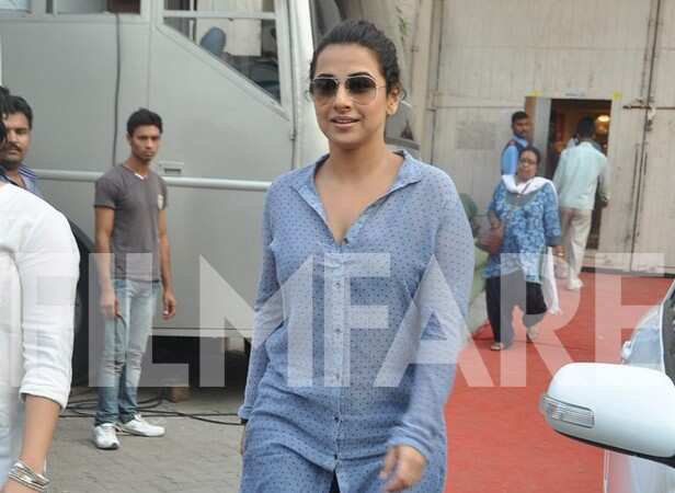 Spotted: Vidya Balan without make-up | Filmfare.com