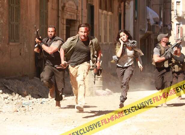 Katrina Kaif and Saif Ali Khan in Phantom | Filmfare.com Katrina Kaif and Saif Ali Khan in Phantom | Filmfare.com