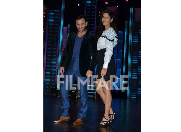 Saif Ali Khan and Katrina Kaif promote Phantom | Filmfare.com Saif Ali Khan and Katrina Kaif promote Phantom | Filmfare.com