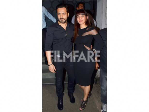 Emraan Hashmi with wife Parveen look adorable on date night | Filmfare.com