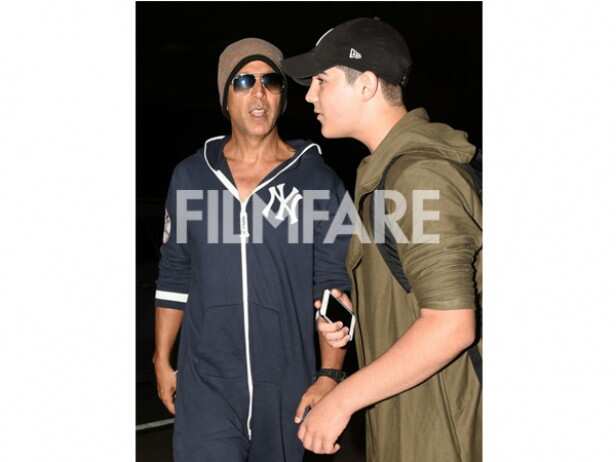 Akshay Kumar and Aarav Kumar look like total hunks in these pictures ...