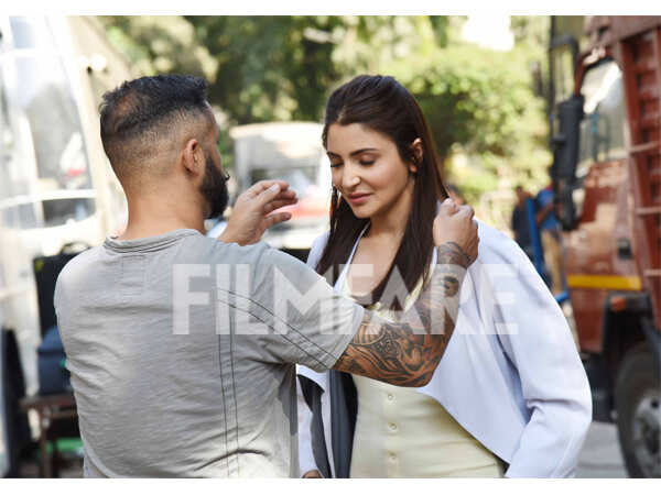 Anushka Sharma and Diljit Dosanjh spotted promoting Phillauri ... Anushka Sharma and Diljit Dosanjh spotted promoting Phillauri ...
