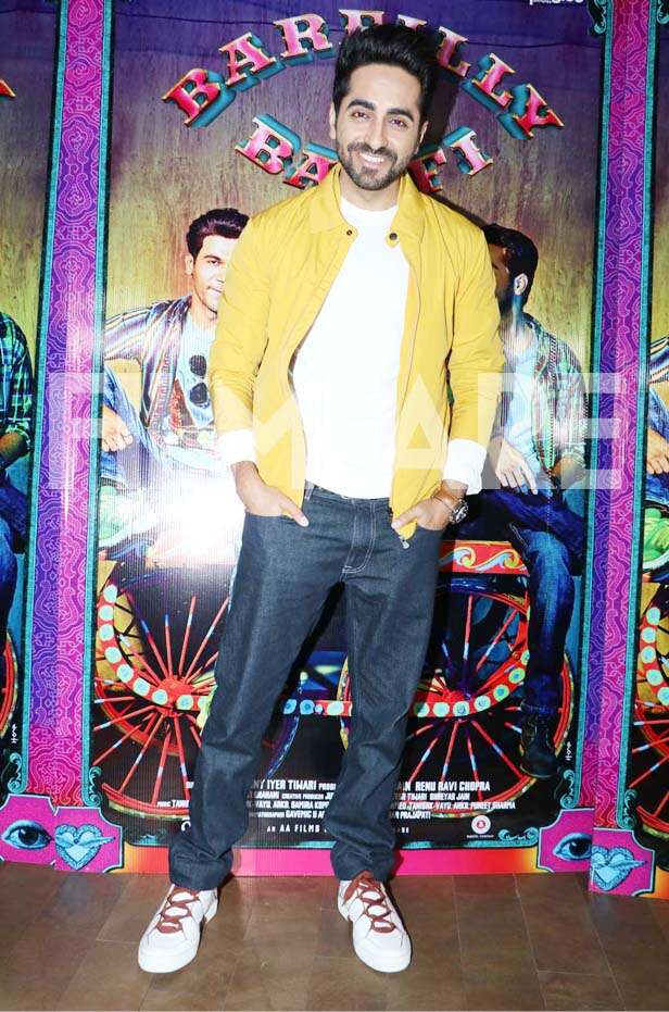 Bareilly Ki Barfi first look launch: Ashwiny Iyer Tiwari and Ayushmann ... Bareilly Ki Barfi first look launch: Ashwiny Iyer Tiwari and Ayushmann ...