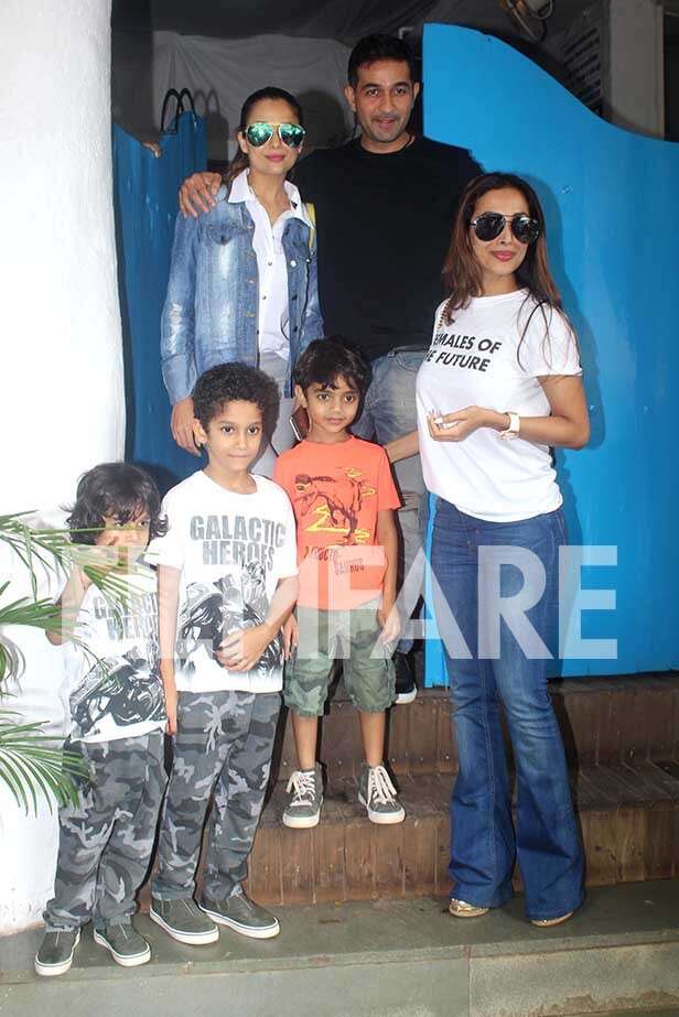 In Pictures: Sisters Malaika Arora and Amrita Arora out for a brunch ...