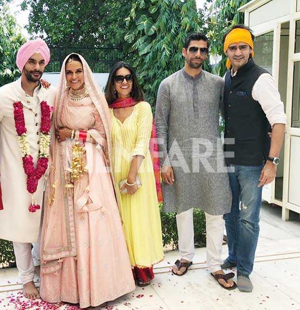 Inside Pictures! Neha Dhupia and Angad Bedi’s happily ever after saga ...