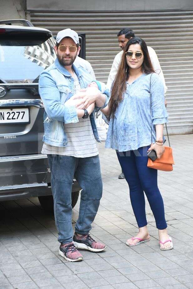 Photos! Parents Neil Nitin Mukesh and Rukmini welcome daughter Nurvi ...