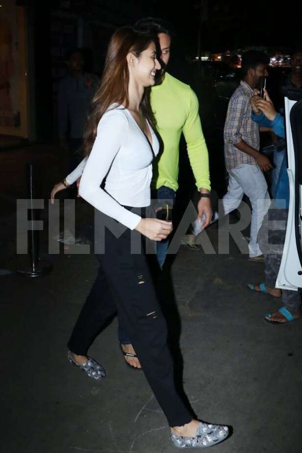 Disha Patani and Tiger Shroff take time off to dine out together ...