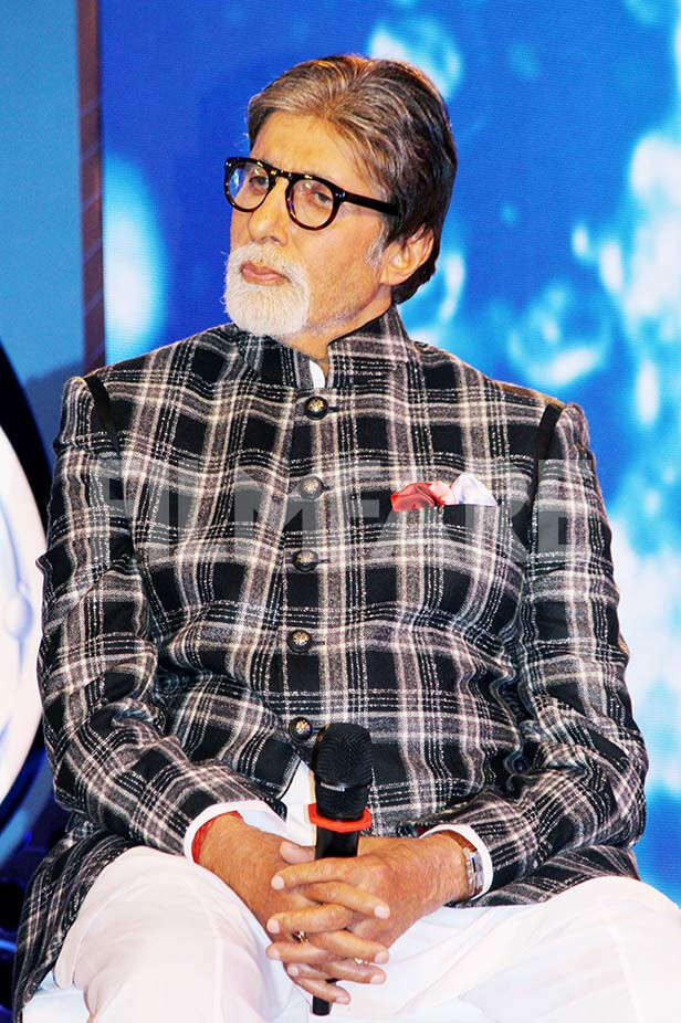 Amitabh Bachchan looks every bit regal as he attends an event in Mumbai ...