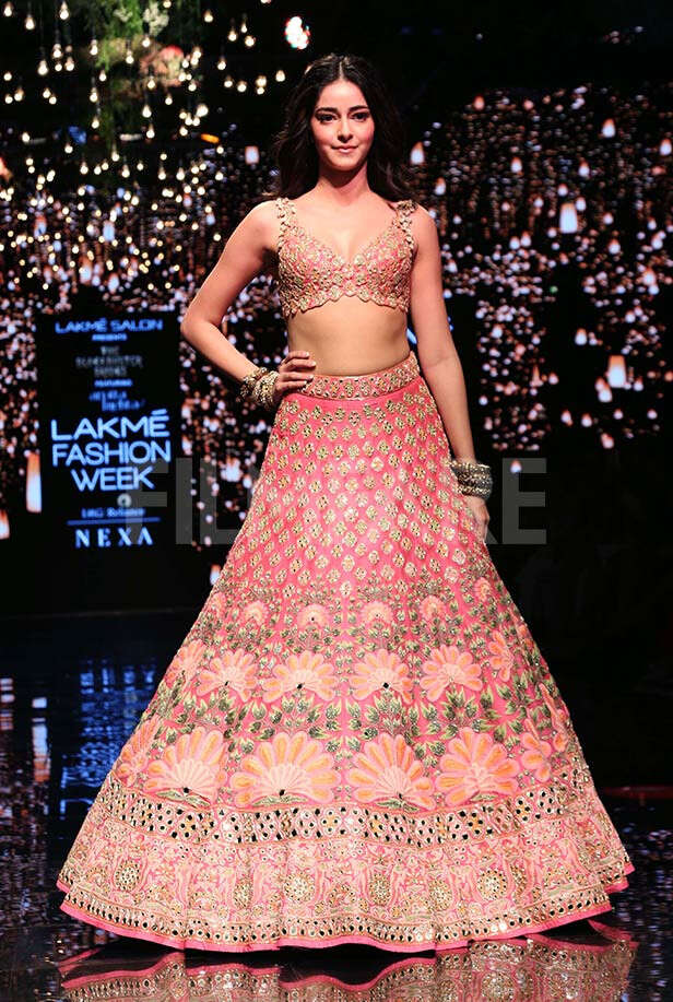 LFWWF’19: Ananya Panday struts down the ramp like a pro | Filmfare.com