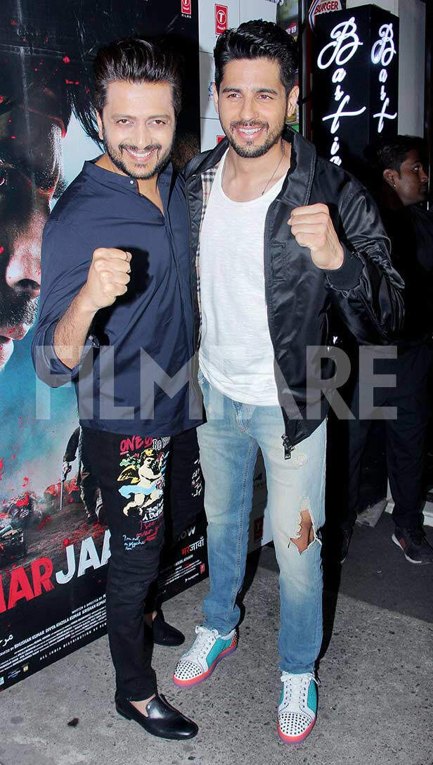 Team Marjaavaan comes together to celebrate the success of the film ...