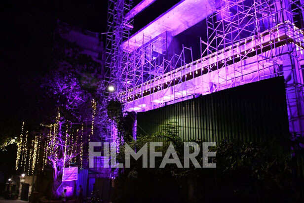 Krishna Raj bungalow lights up ahead of Ranbir Kapoor and Alia Bhatt’s ...
