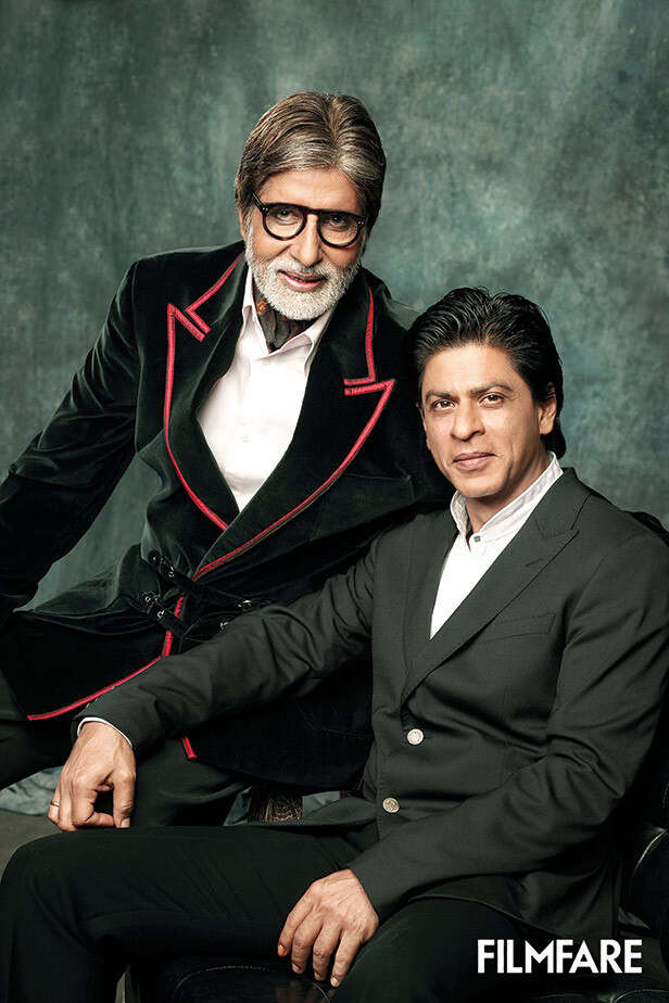 Throwback: Filmfare's iconic shoot with the late Dilip Kumar, Amitabh Bachchan, and Shah Rukh ...