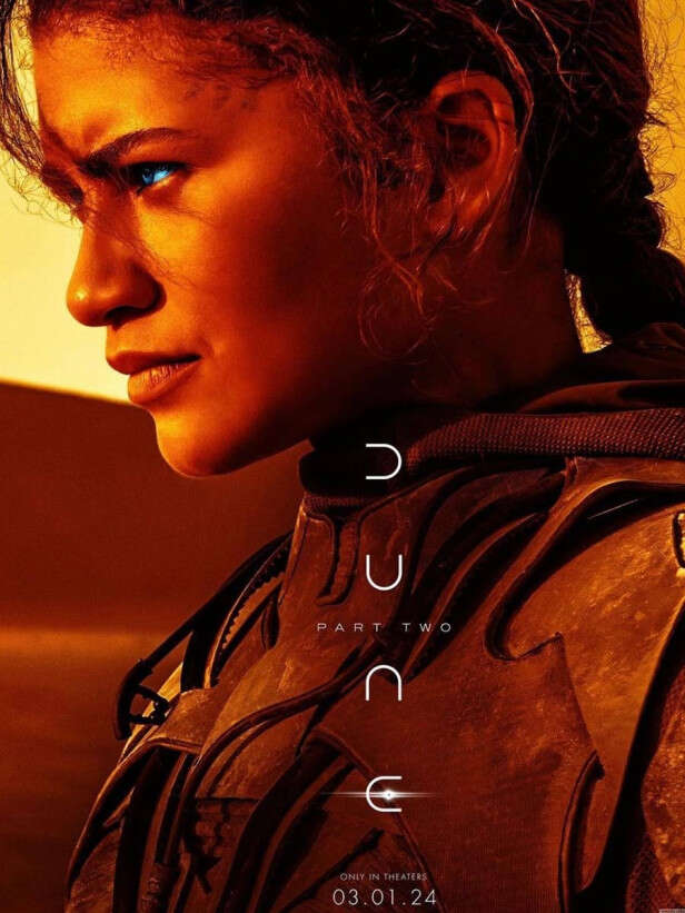 Dune: Part Two posters give a closer look at Zendaya, Timothée Chalamet ...