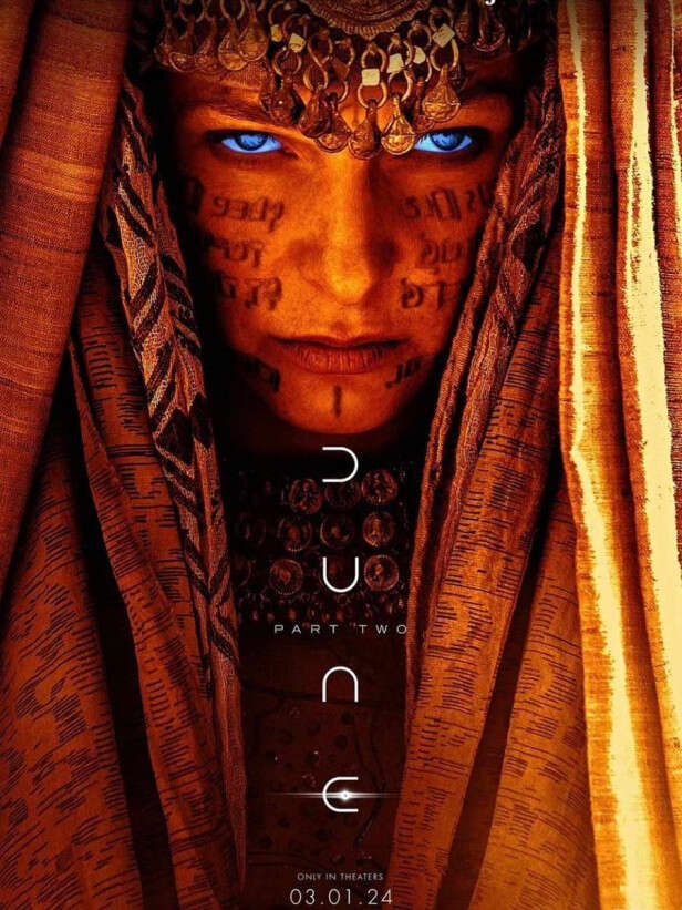 Dune: Part Two posters give a closer look at Zendaya, Timothée Chalamet ...
