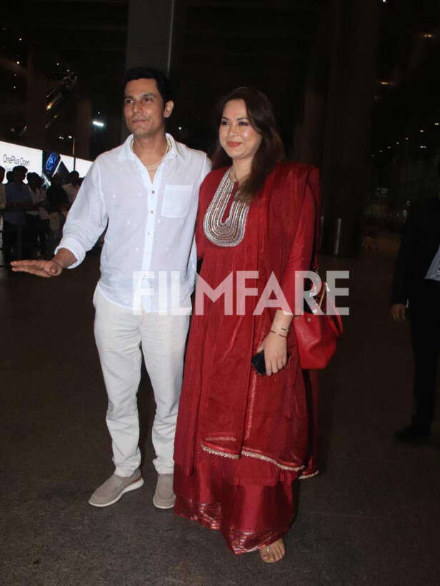 Randeep Hooda and Lin Laishram make their first appearance after their ...