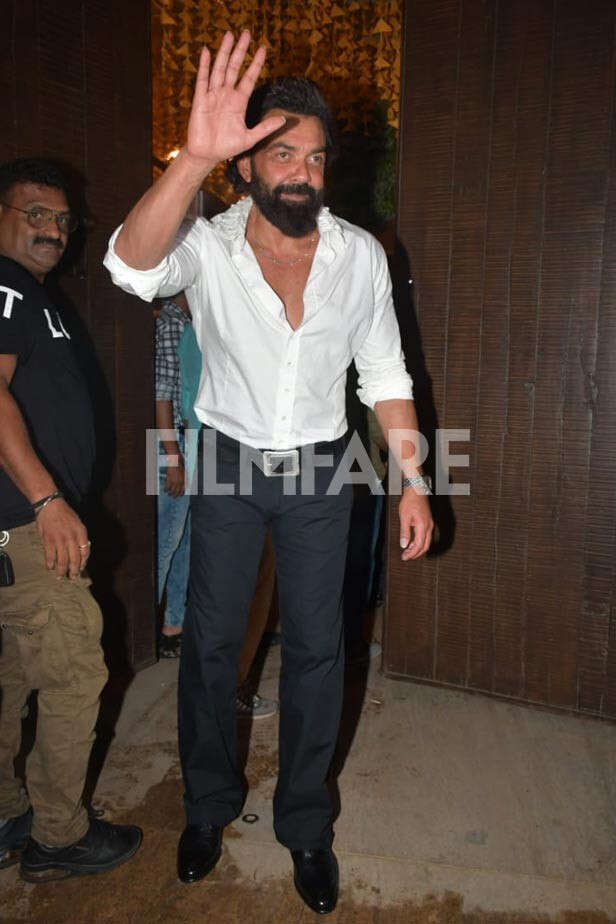Sunny Deol, Bobby Deol and Abhay Deol attend Karan Deol's roka ceremony ...