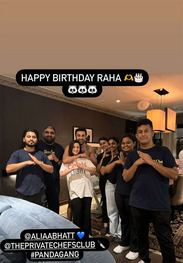 Inside Alia Bhatt and Ranbir Kapoor’s daughter Raha’s 1st birthday ...