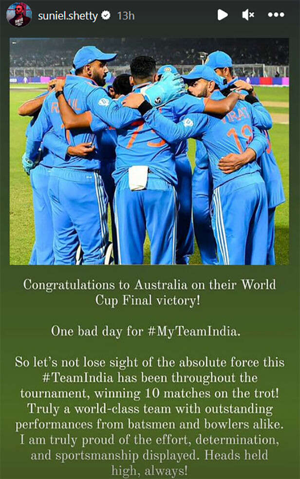 Shah Rukh Khan, Alia Bhatt and others react to Team India’s loss at the ...