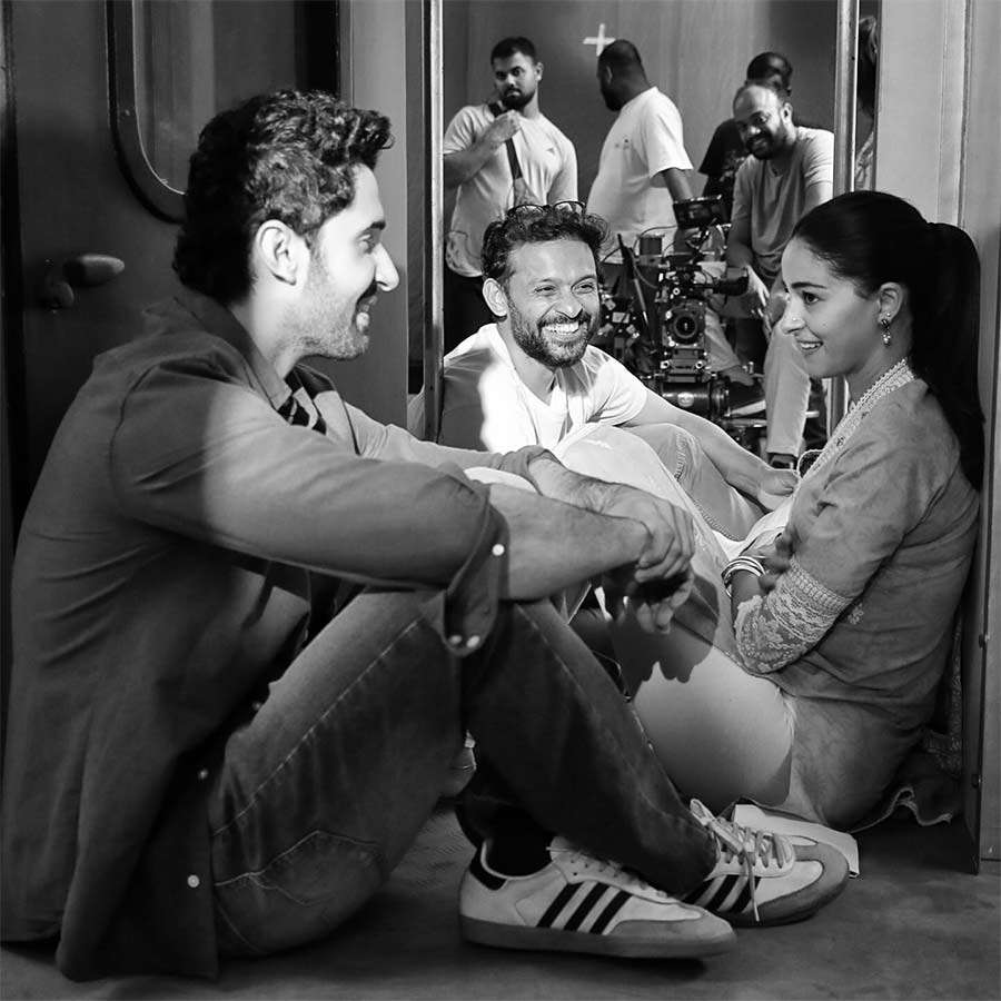 Ananya Panday Celebrates Lakshya's Birthday, Drops BTS Clicks From ...