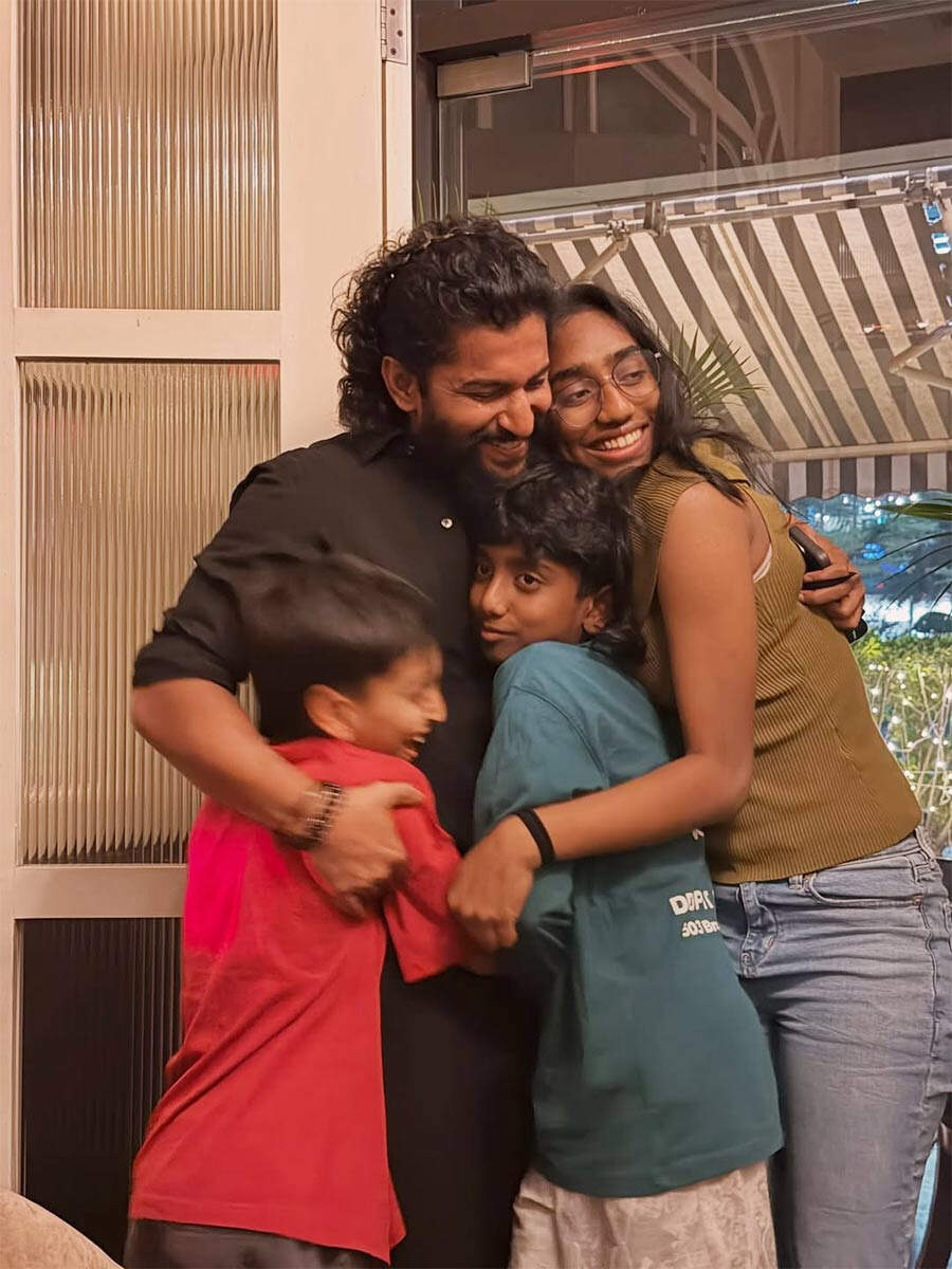 Nani Celebrates Birthday With Family | Filmfare.com