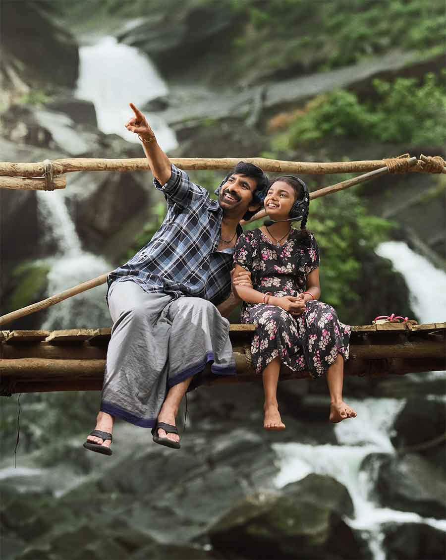 Ravi Teja’s Irumudi BTS Stills Reveal His Most Introspective Role Yet ...