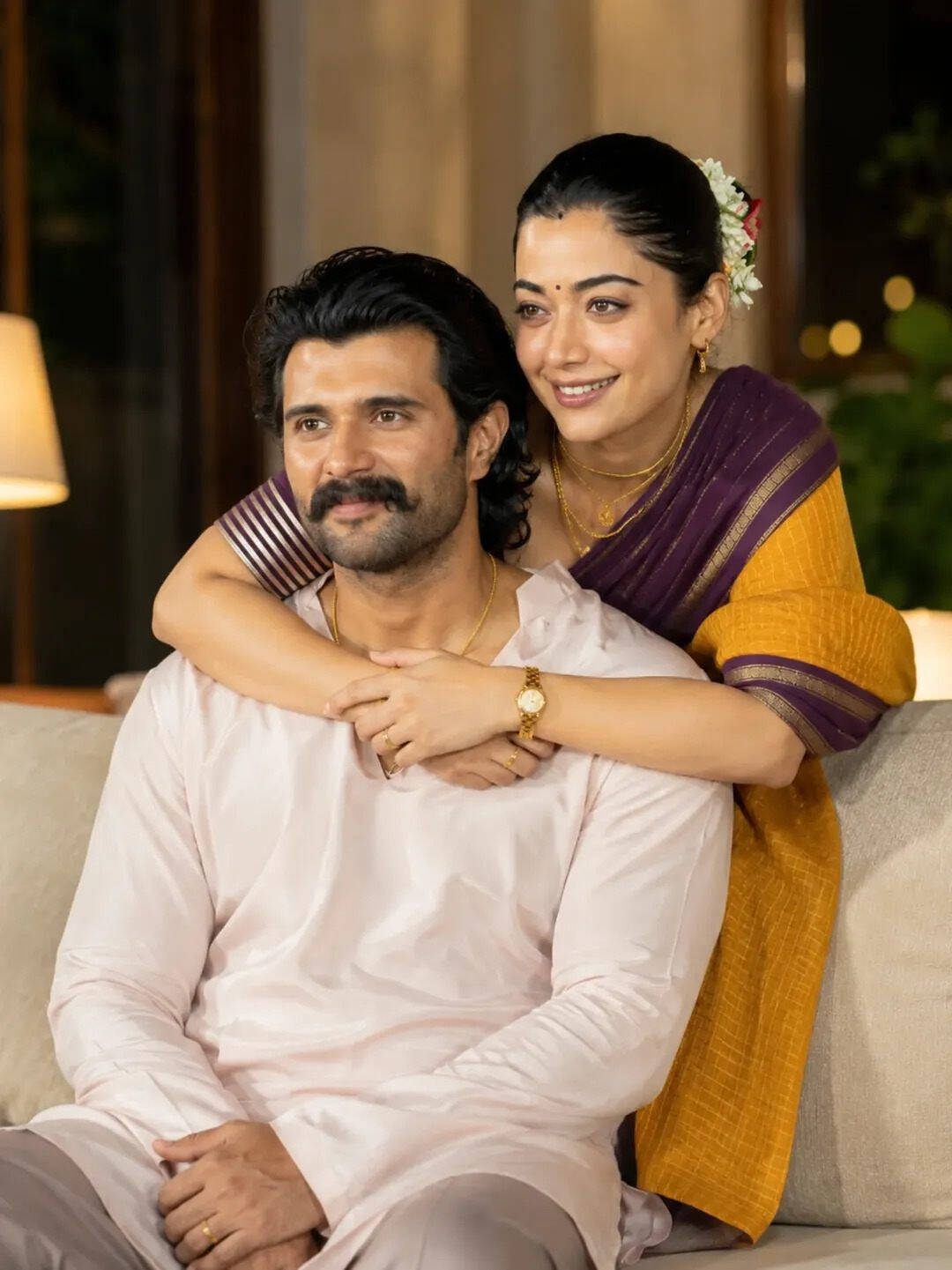 Vijay Deverakonda, Rashmika Mandanna encourage government school ...