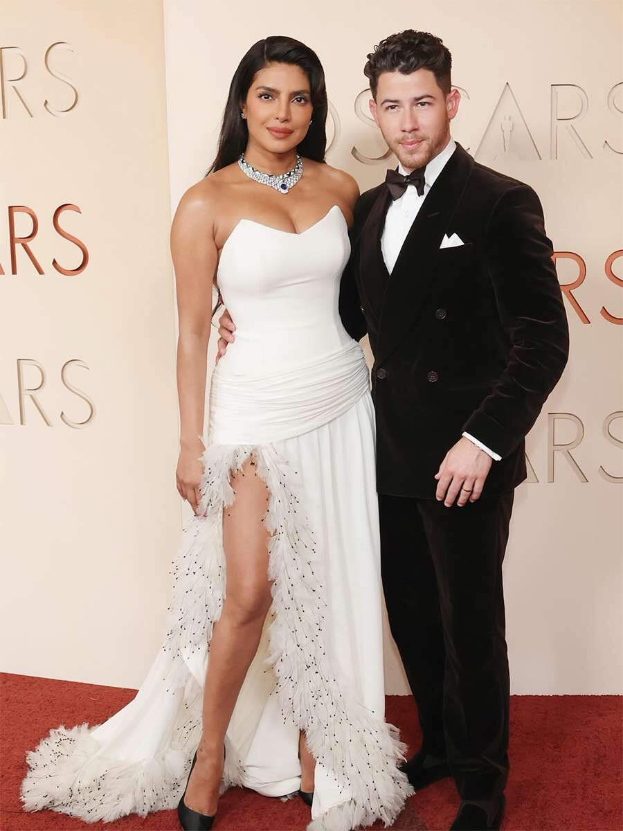 PHOTOS: Nick Jonas Flaunts a Kalava As Priyanka Chopra Jonas Looks ...