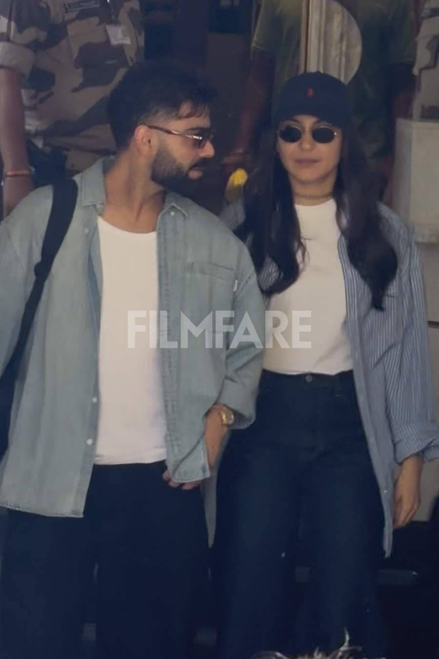 PHOTOS: Anushka Sharma and Virat Kohli Arrive in Mumbai After Win in ...