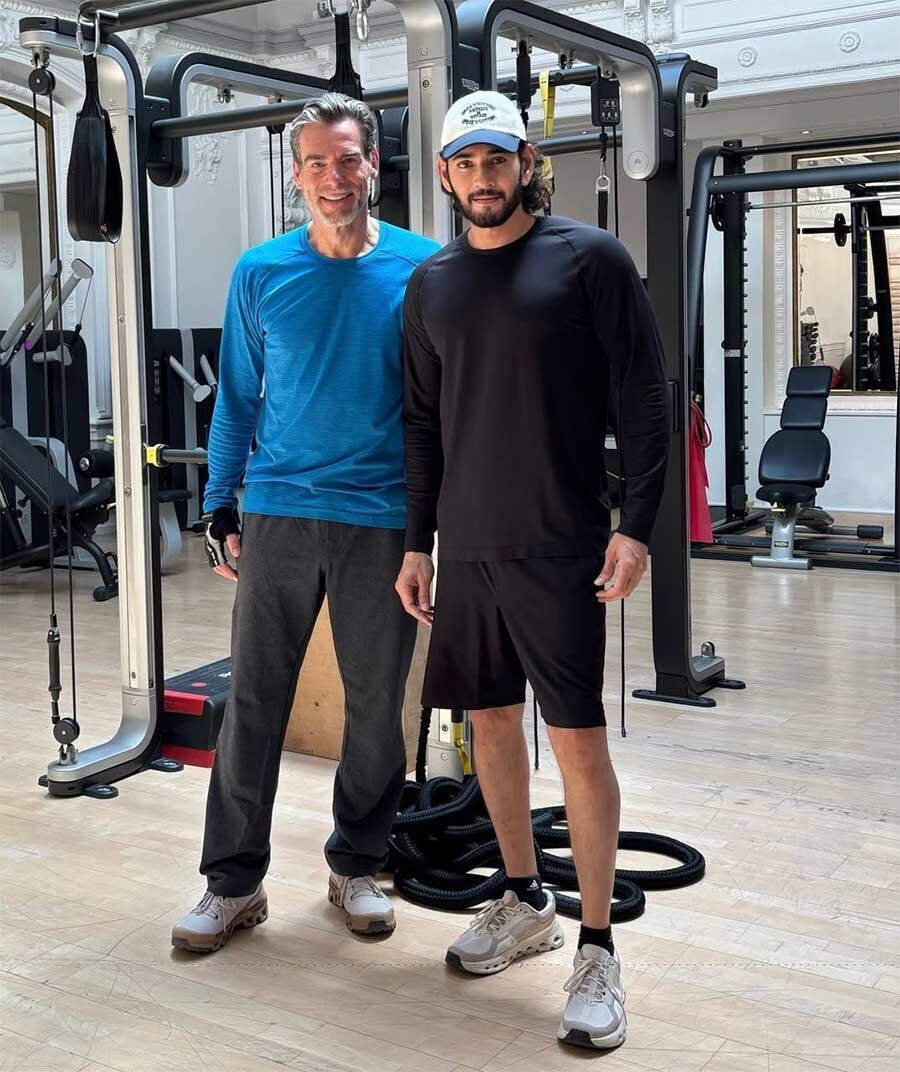 Photos: Mahesh Babu Treks and Trains in The Black Forest | Filmfare.com