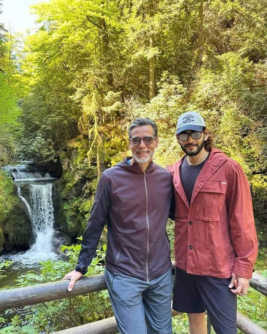 Photos: Mahesh Babu Treks and Trains in The Black Forest | Filmfare.com