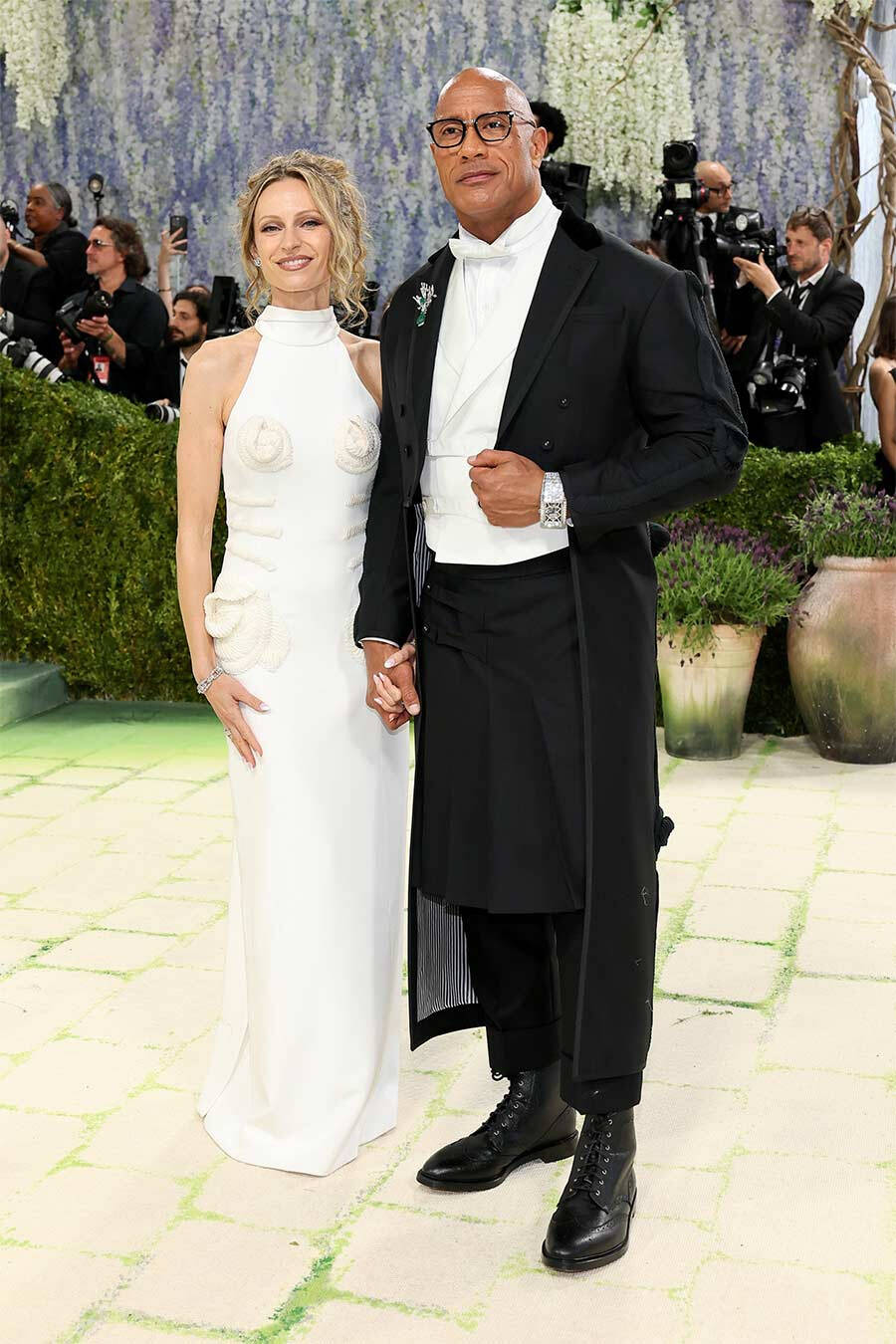 Photos: Dwayne Johnson Opts to Wear Polynesian Skirt to Met Gala 2026 ...