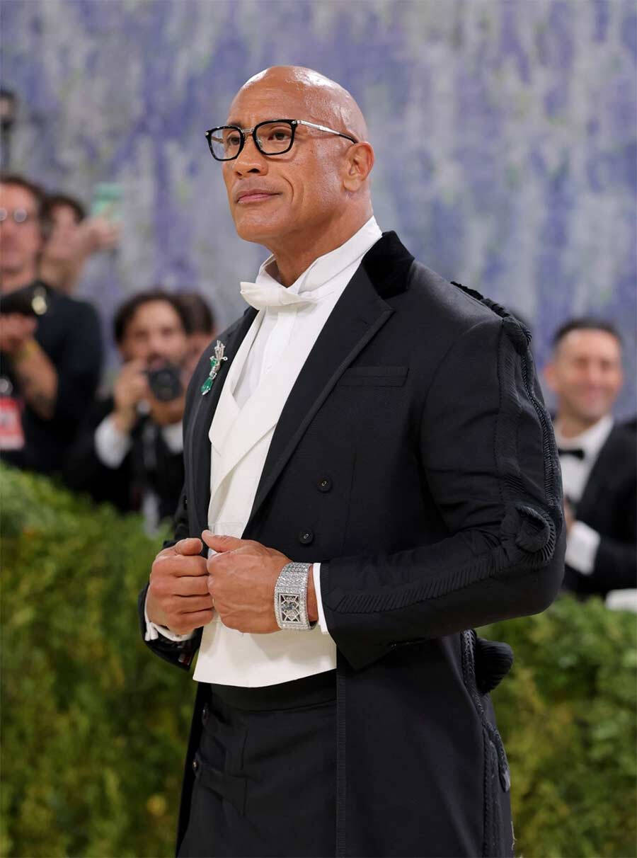 Photos: Dwayne Johnson Opts to Wear Polynesian Skirt to Met Gala 2026 ...