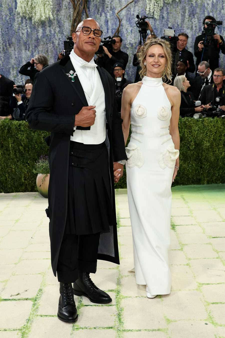 Photos: Dwayne Johnson Opts to Wear Polynesian Skirt to Met Gala 2026 ...