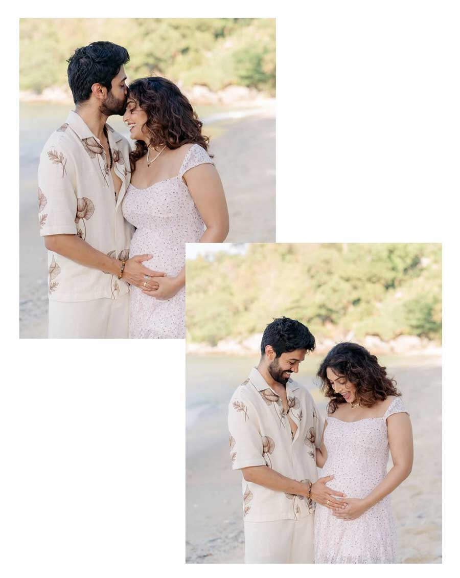 Photos: Reba John and Joemon Joseph look adorable in pregnancy ...